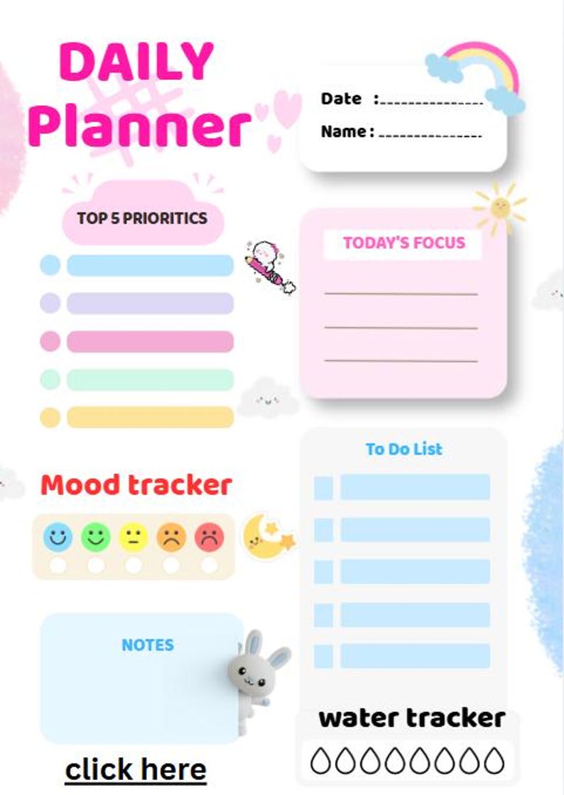 Kids Daily Routine Cards | Visual Schedule, Chore Charts (digital ...