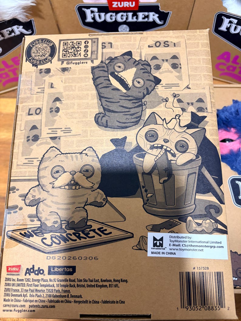 Fuggler Alley Cats Fugglers - Choose Your Cat - 2026 - Etsy Canada