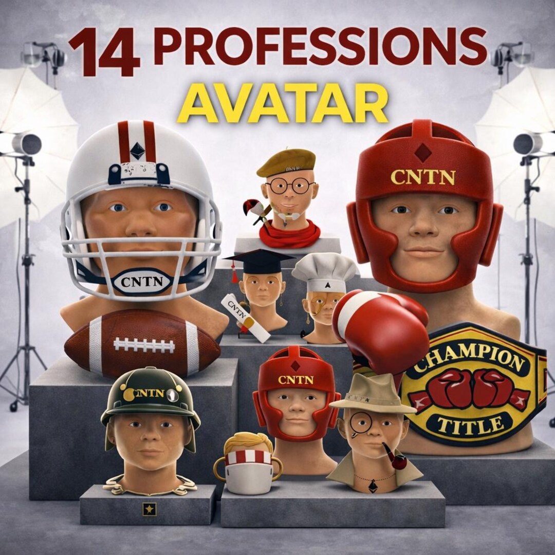 14 Profession Avatar Pack | Discord Twitch PFP | PNG GIF - Etsy