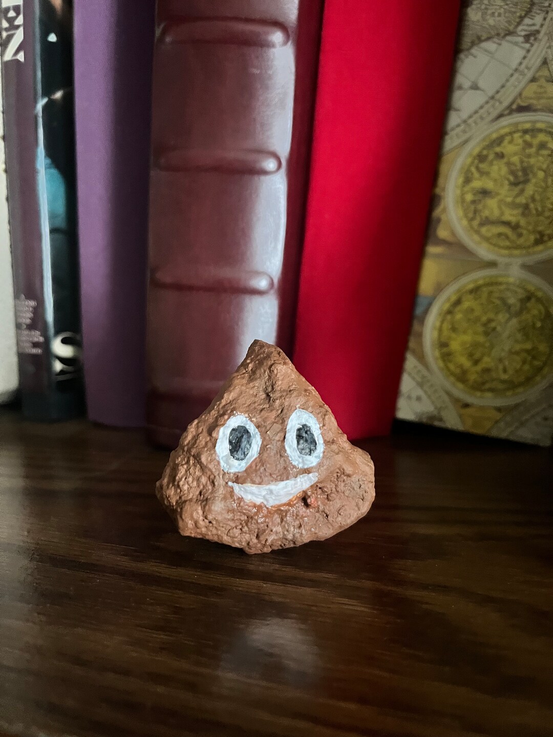 Painted Rock, Poop, Painted Poop Rock Found Item, Paperweight, Poop ...