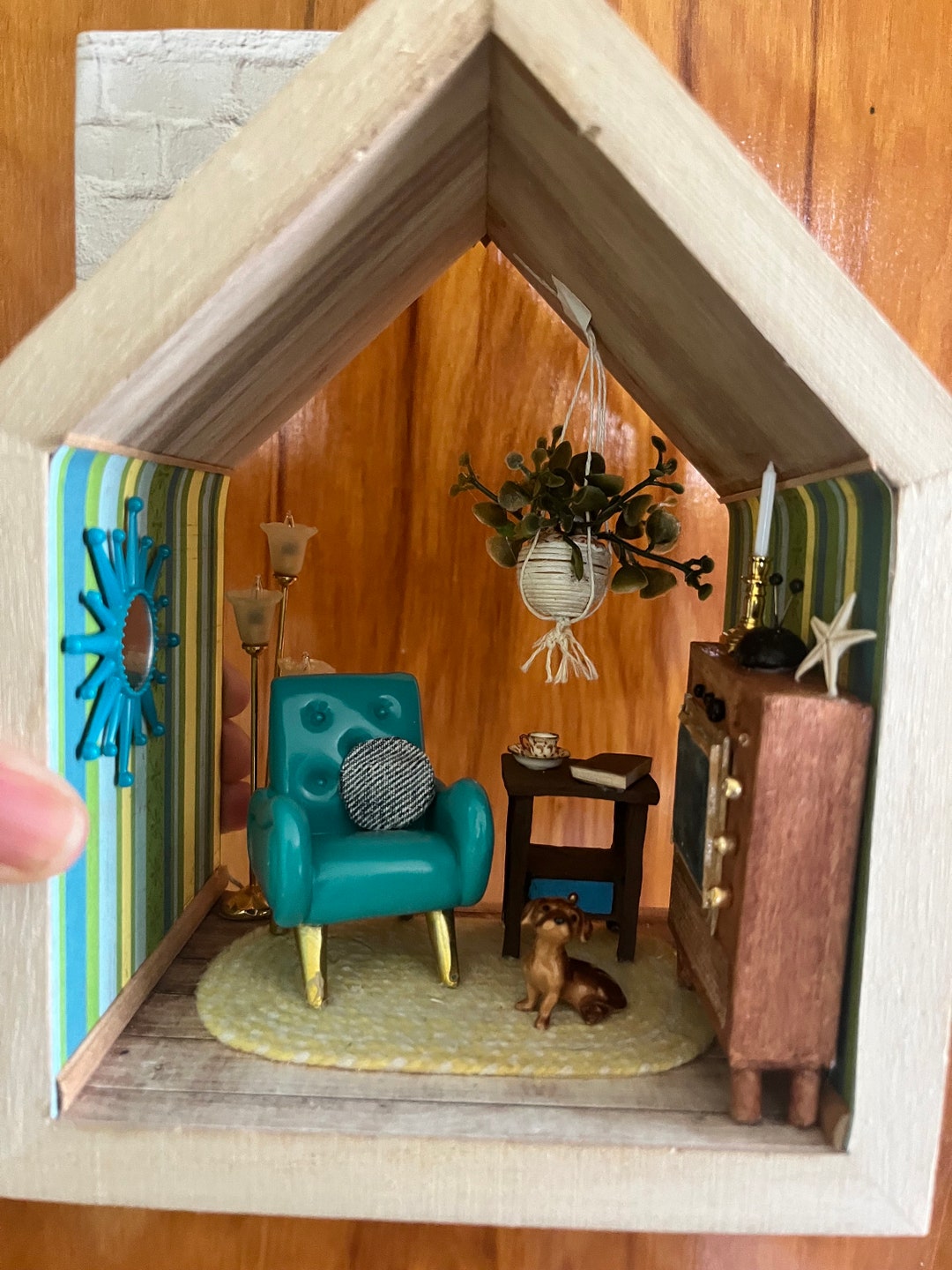 Room Diorama, Shadow Box Room, Diorama, Miniatures, Miniature Room ...