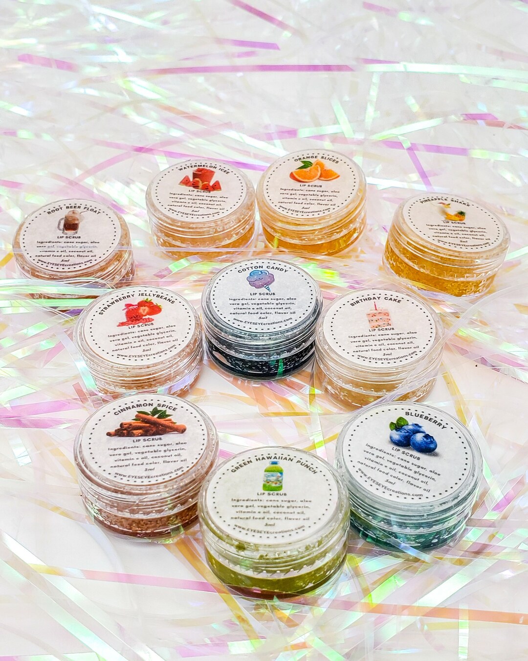 Lip Scrub & Lollipop Lip Oil Mini Duo - Etsy