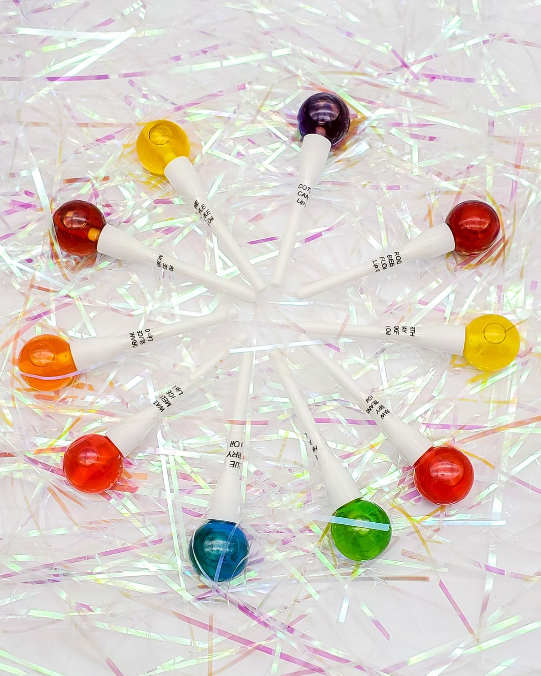 Lollipop Lip Oil & Lip Scrub Mini Duo - Etsy