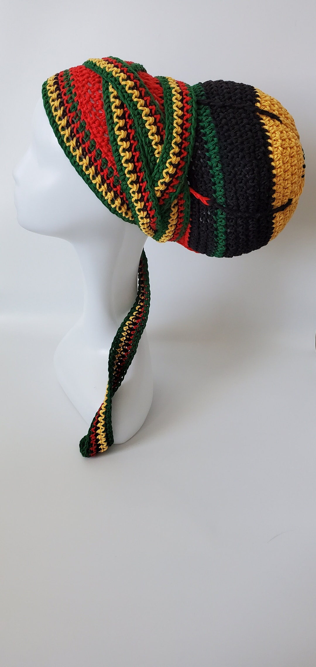 Cotton Urban Turban Crocheted Head-wrap - MADE TO ORDER - 100% Natural ...