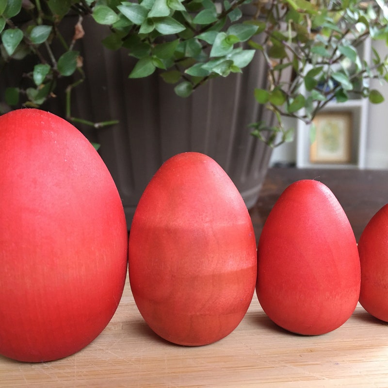 Wooden Easter Eggs - Etsy