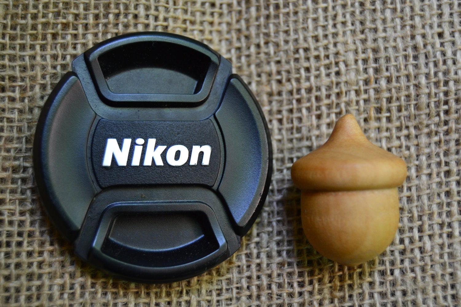 24 Natural Wooden Acorns two Dozen Polished Waldorf | Etsy