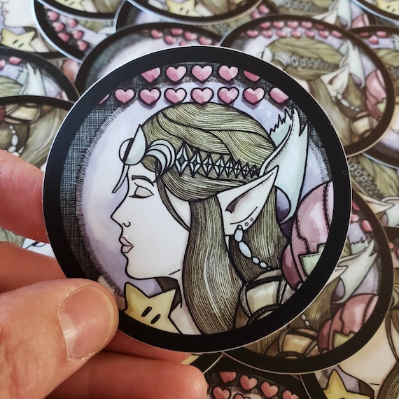 Zelda Vinyl 3 inch Sticker | Etsy