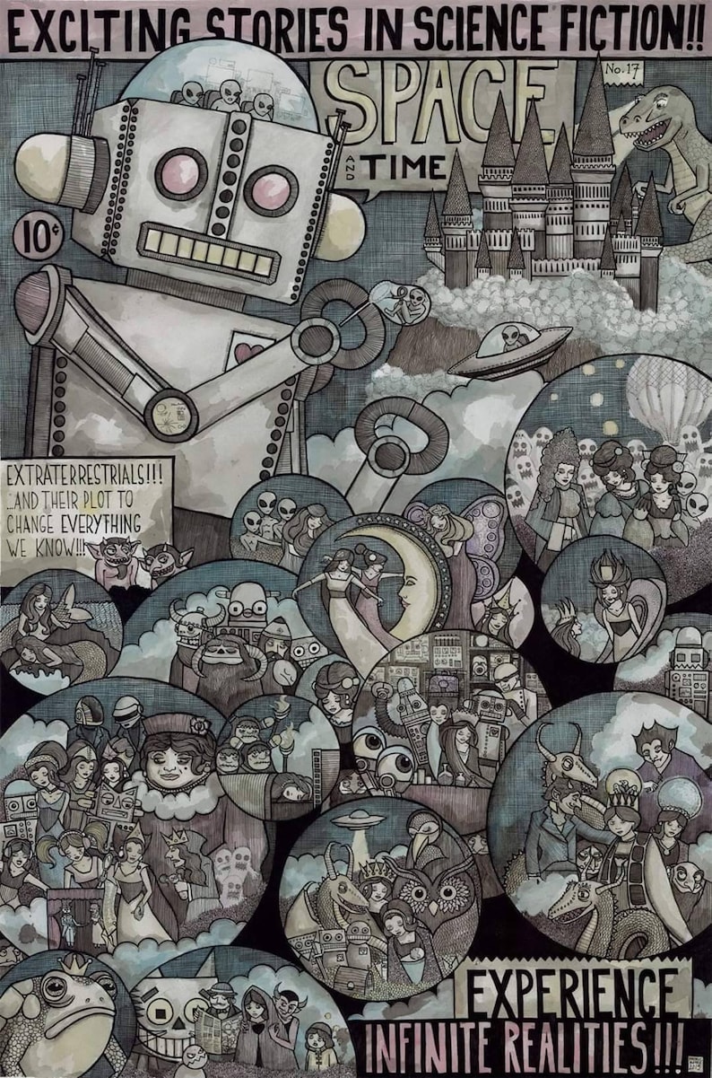 Alien 1 11x17 Signed Print | Etsy