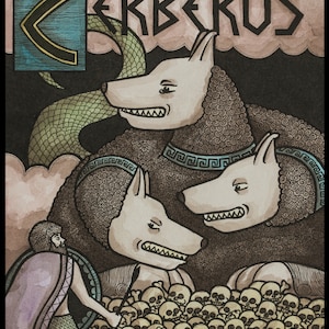 Cerberus Signed 8x10 Print - Etsy