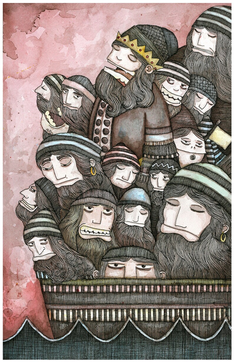 Ship of Fools Signed 11x17 Print - Etsy