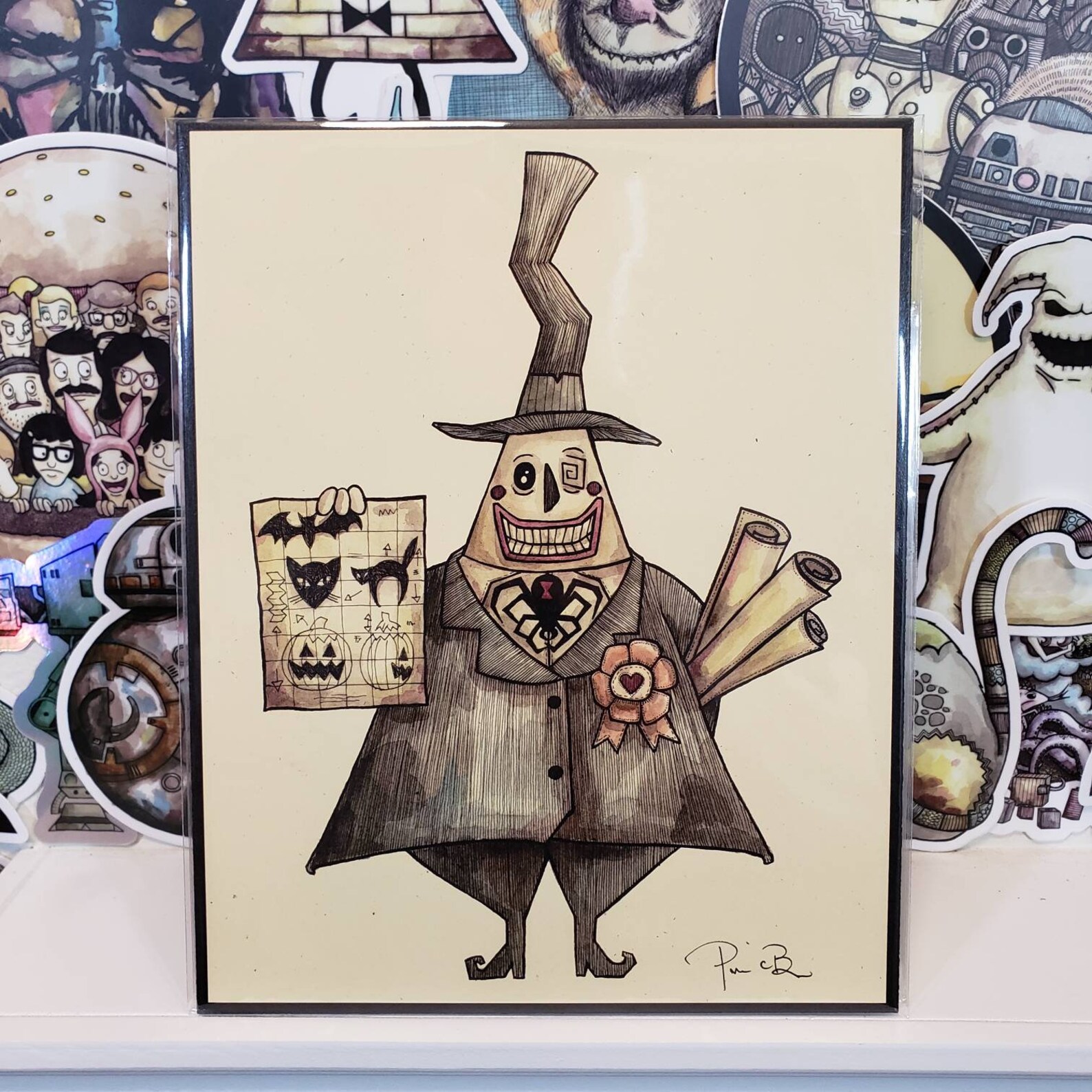 Mayor Nightmare Before Christmas 8x10 Signed Print - Etsy