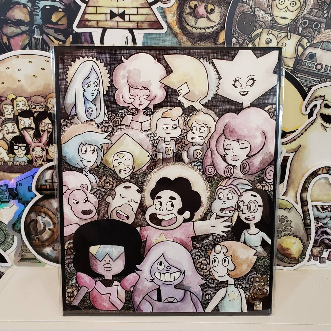 Steven Universe 8x10 Signed Print Etsy