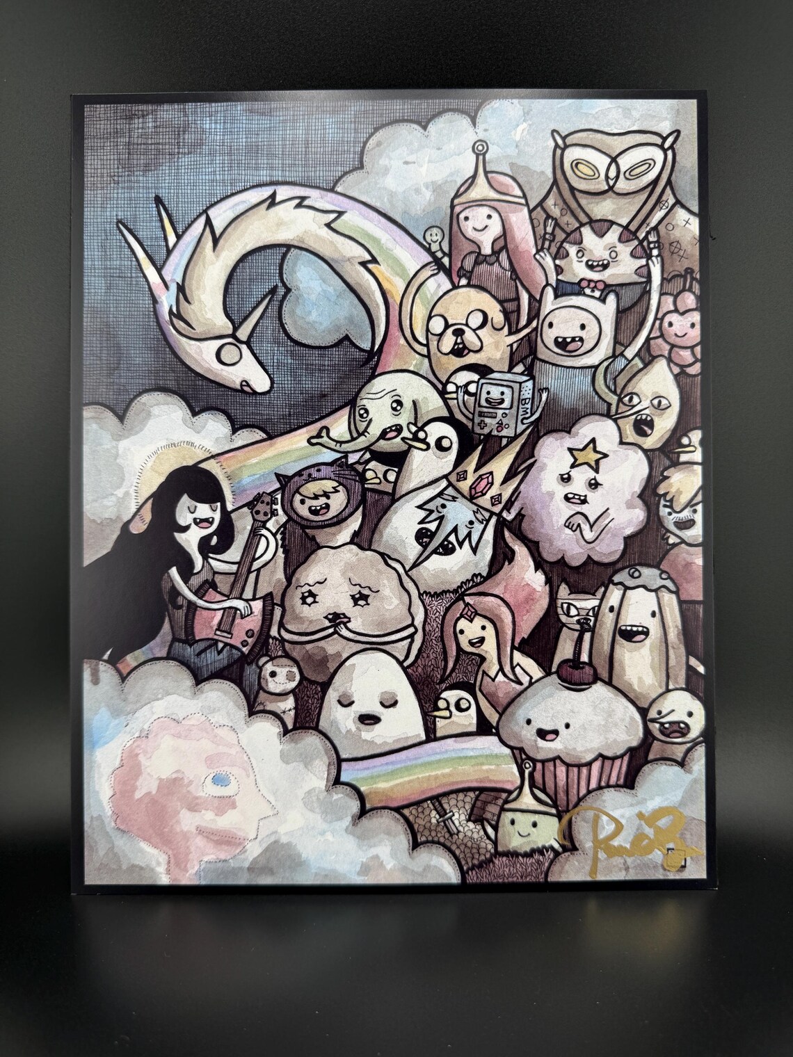 Adventure Time 8x10 Signed Print - Etsy
