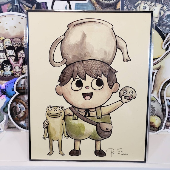 Greg 8x10 Signed Print Over the Garden Wall - Etsy