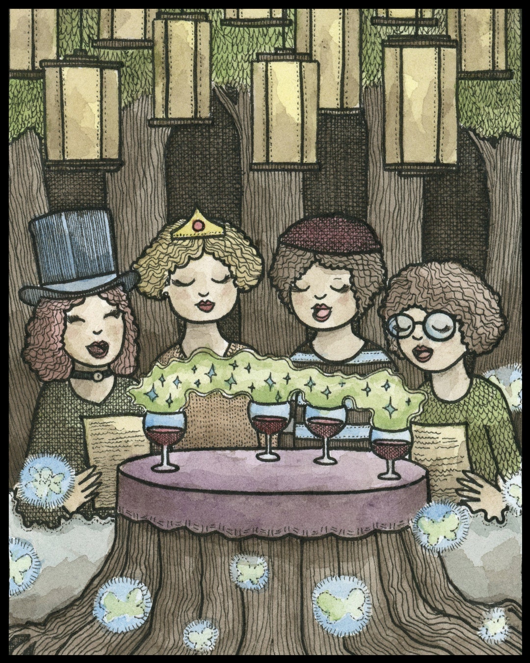 Spell Girls Signed 8x10 Print - Etsy