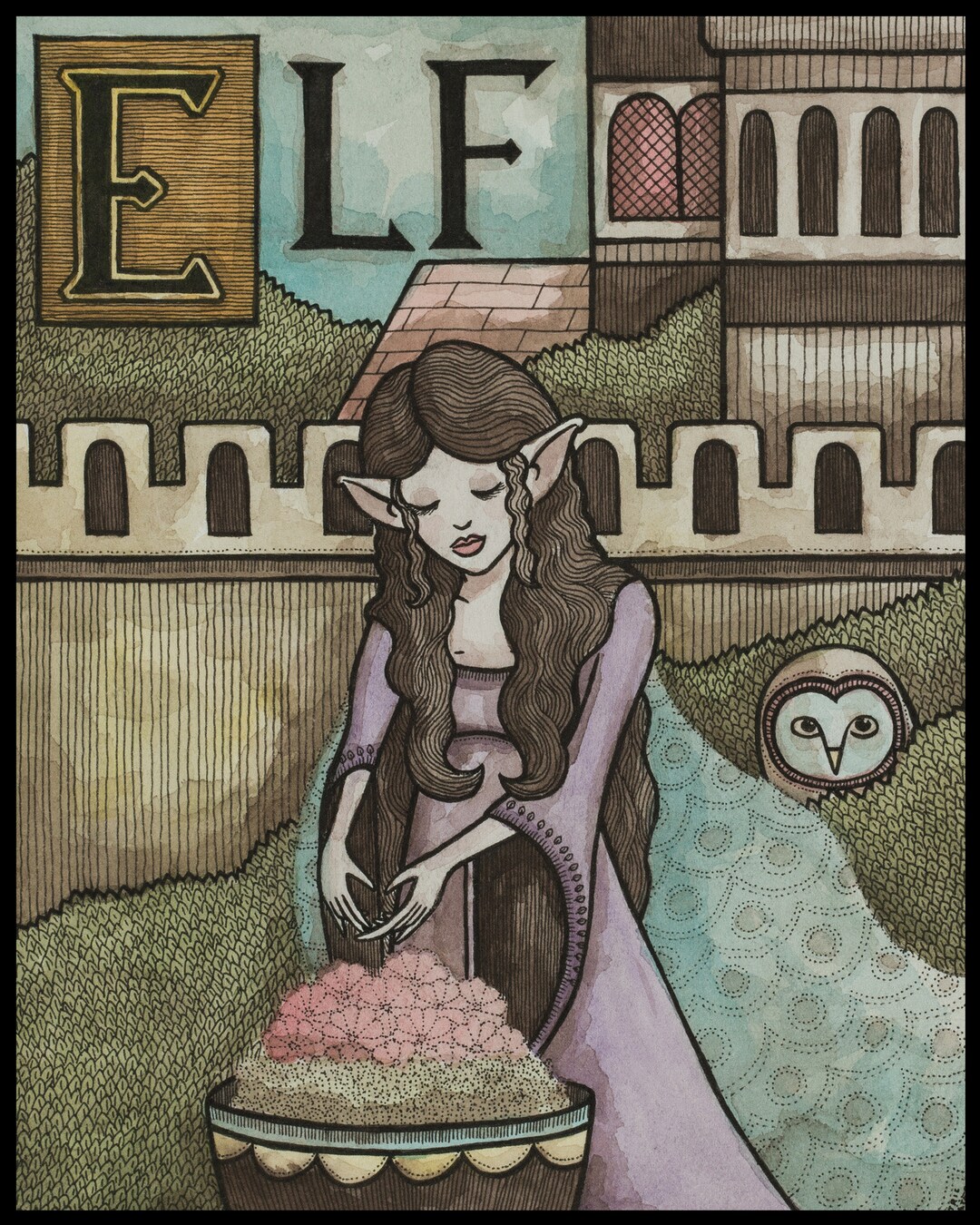 Elf Signed 8x10 Print - Etsy