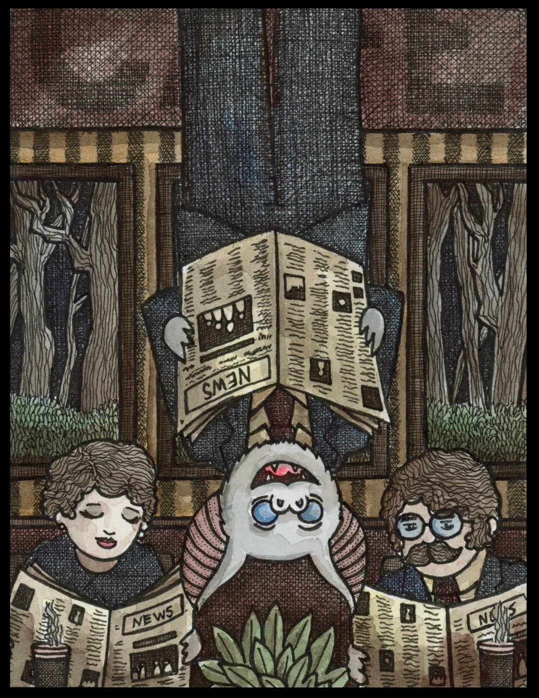 Bat Train Signed 8x10 Print - Etsy