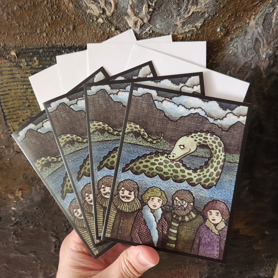 Loch Ness- Greeting Cards and Envelopes - Etsy
