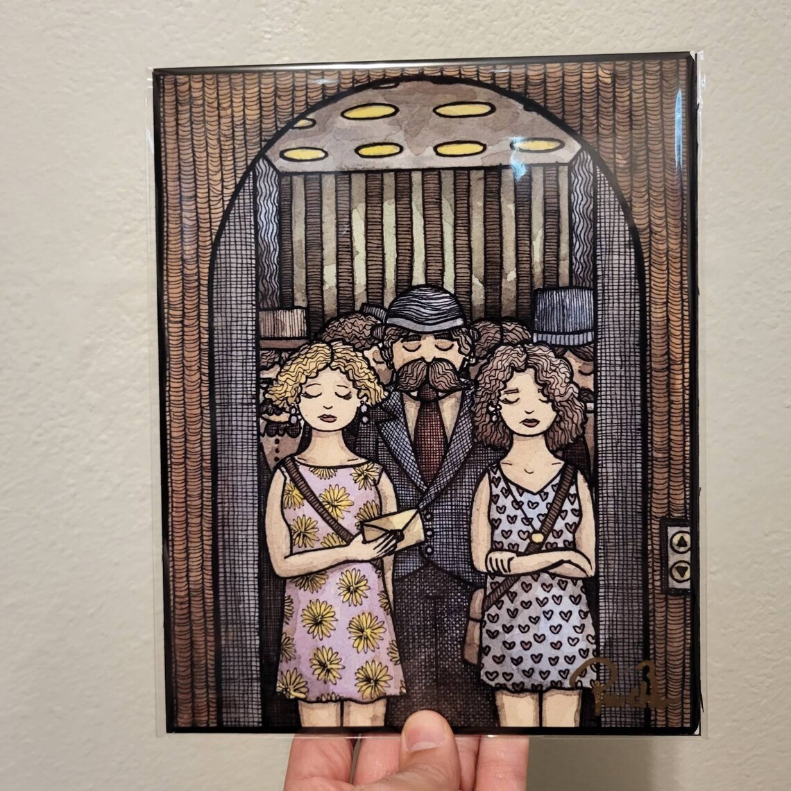 Elevator Signed 8x10 Print - Etsy