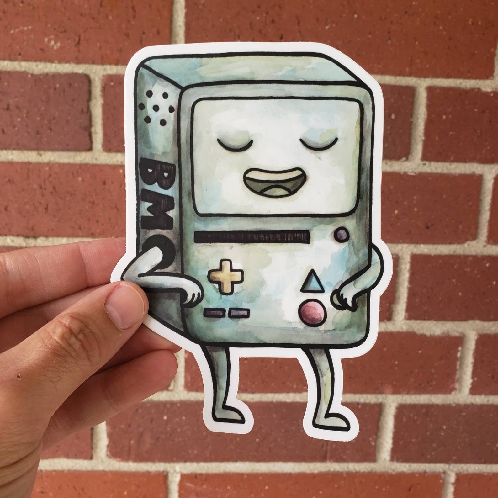 BMO 6 Inch Sticker Adventure Time - Etsy