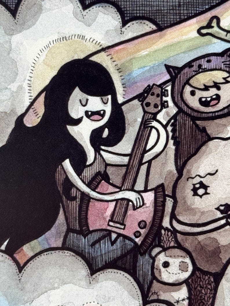 Adventure Time 8x10 Signed Print - Etsy