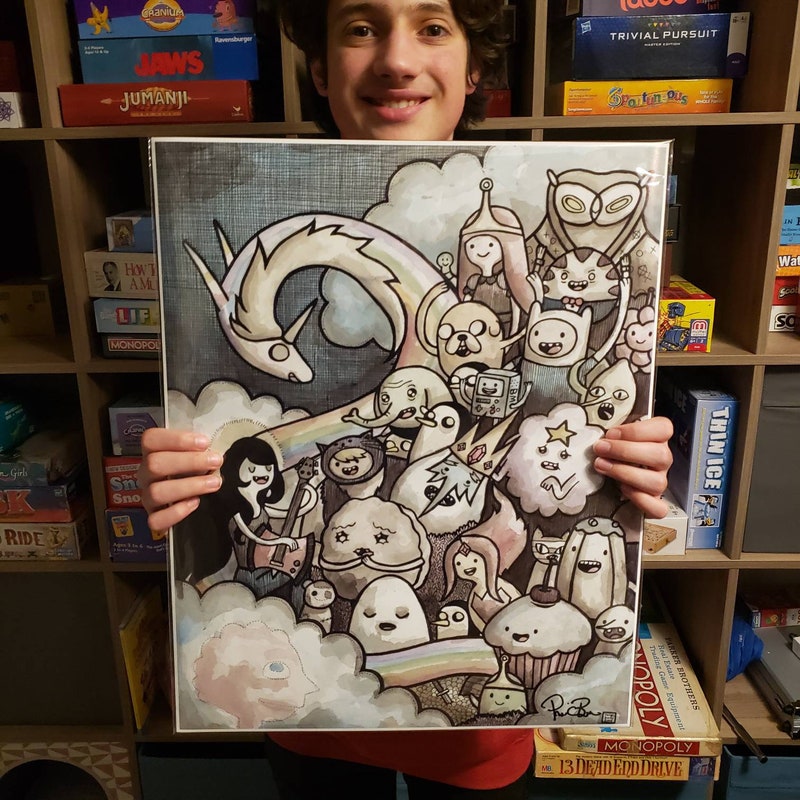 Adventure Time Poster - Etsy