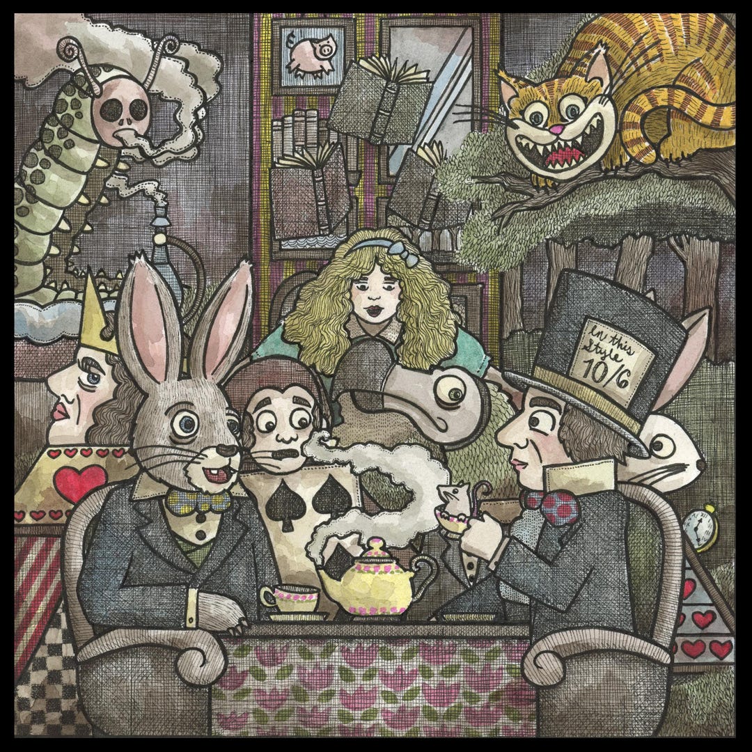 Alice Signed 8x8 Print - Etsy