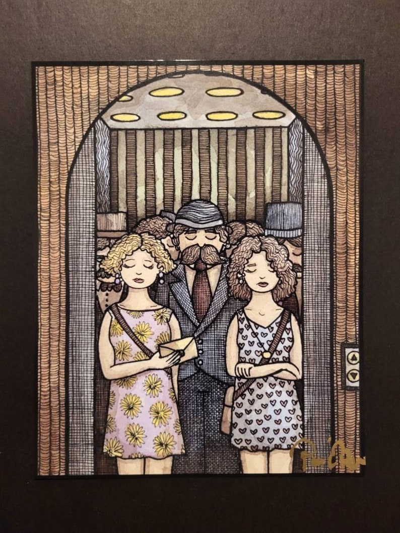 Elevator Signed 8x10 Print - Etsy