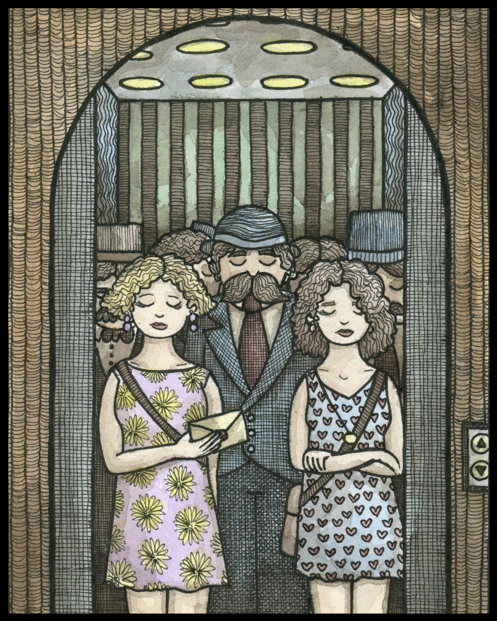 Elevator Signed 8x10 Print - Etsy