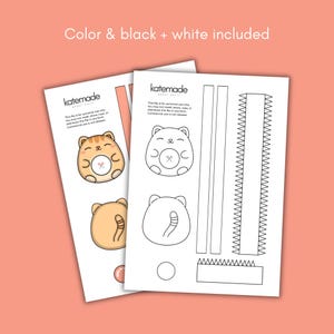 Easy DIY Clicker Toy Printable | Cute Animal Paper Craft for Kids | 30 ...