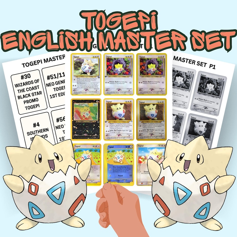Togepi Binders - Etsy