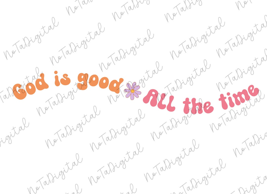 God is Good Svg Digital File - Etsy
