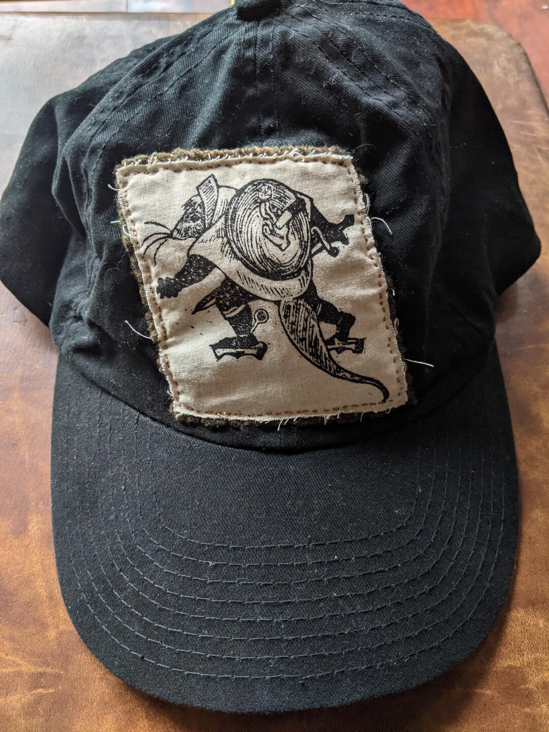 Hieronymus Bosch's Mouse Knight Block Print Patched Hat - Etsy