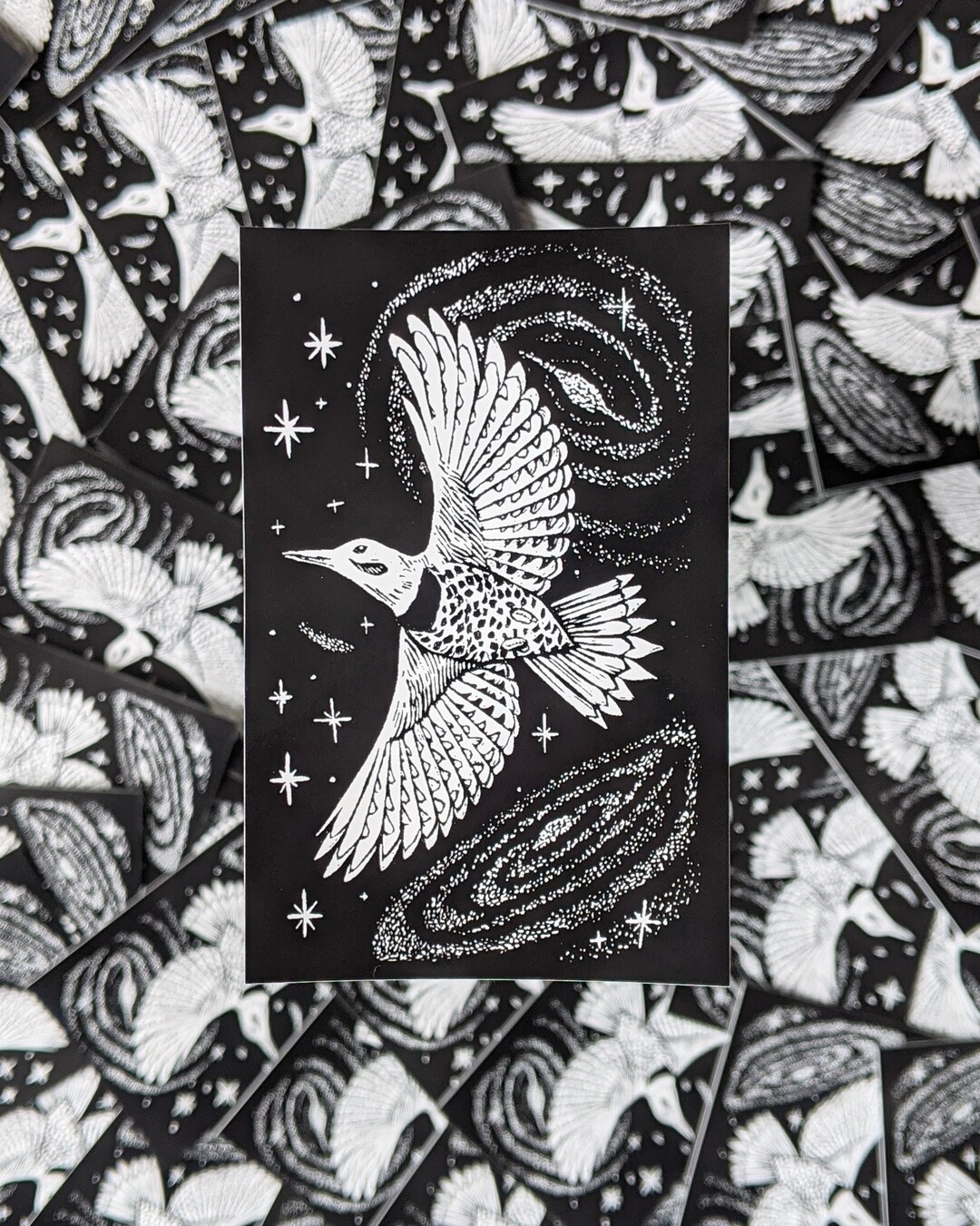 A Flicker in Space - Vinyl Sticker - Etsy