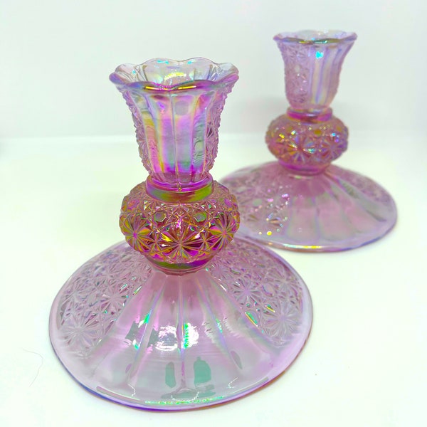 Fenton Iridescent Pink - Etsy