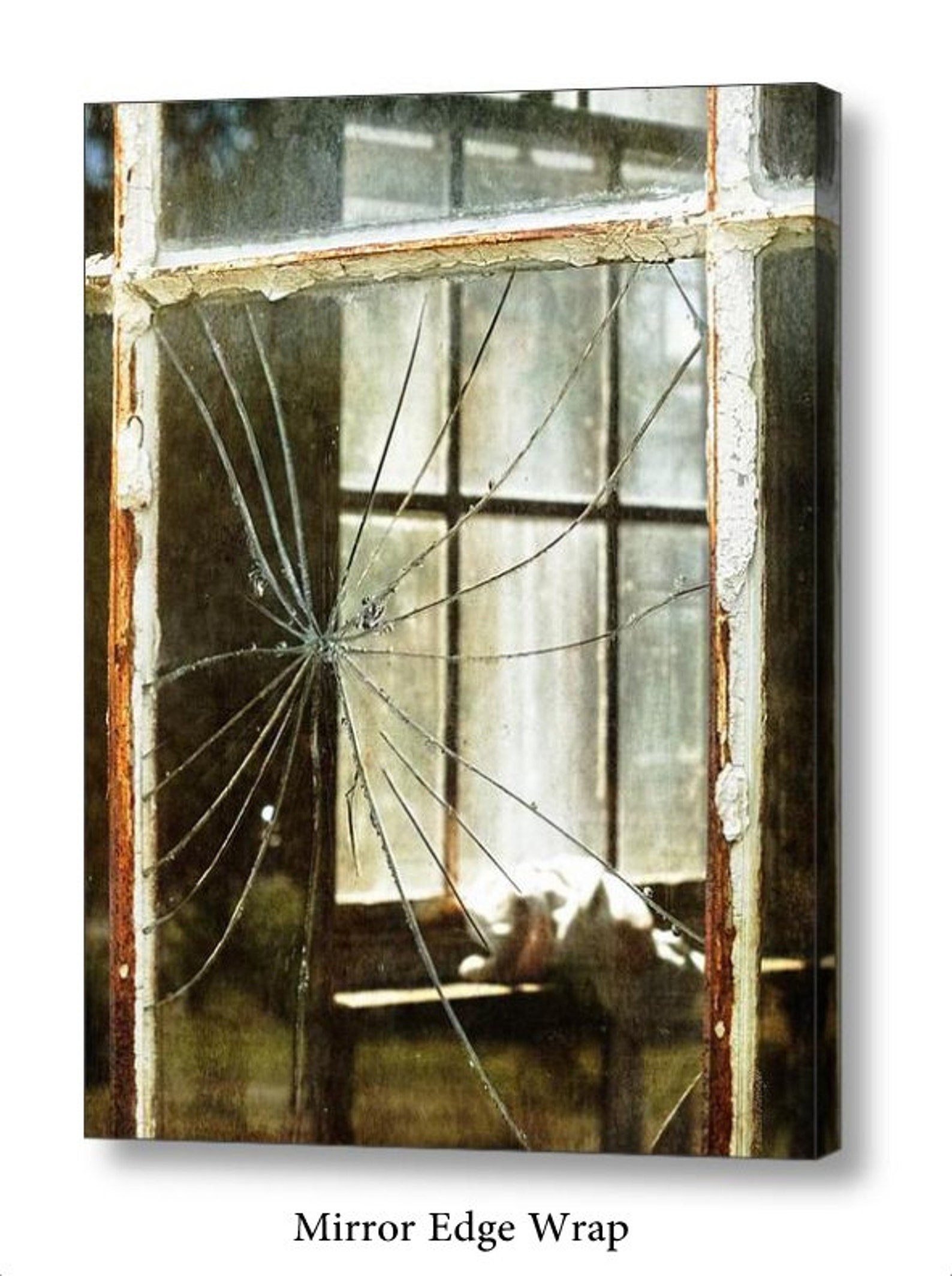 Shattered Broken Window Abandoned Home Rustic Architecture - Etsy
