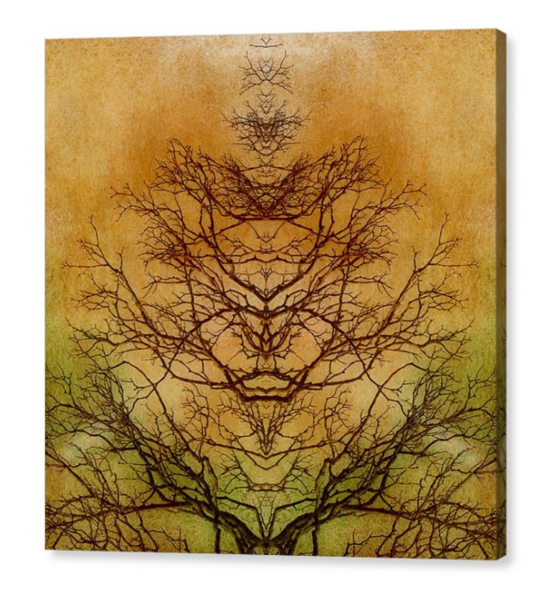Tree of Life Abstract Mirror Image Rorschach Inkblot Tree - Etsy