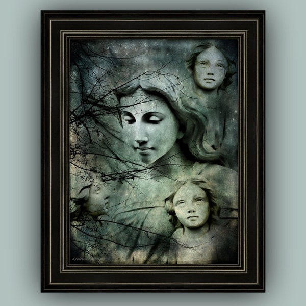 Surreal Angel Art - Etsy