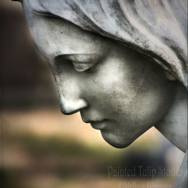 Mourning Angel Statue - Etsy