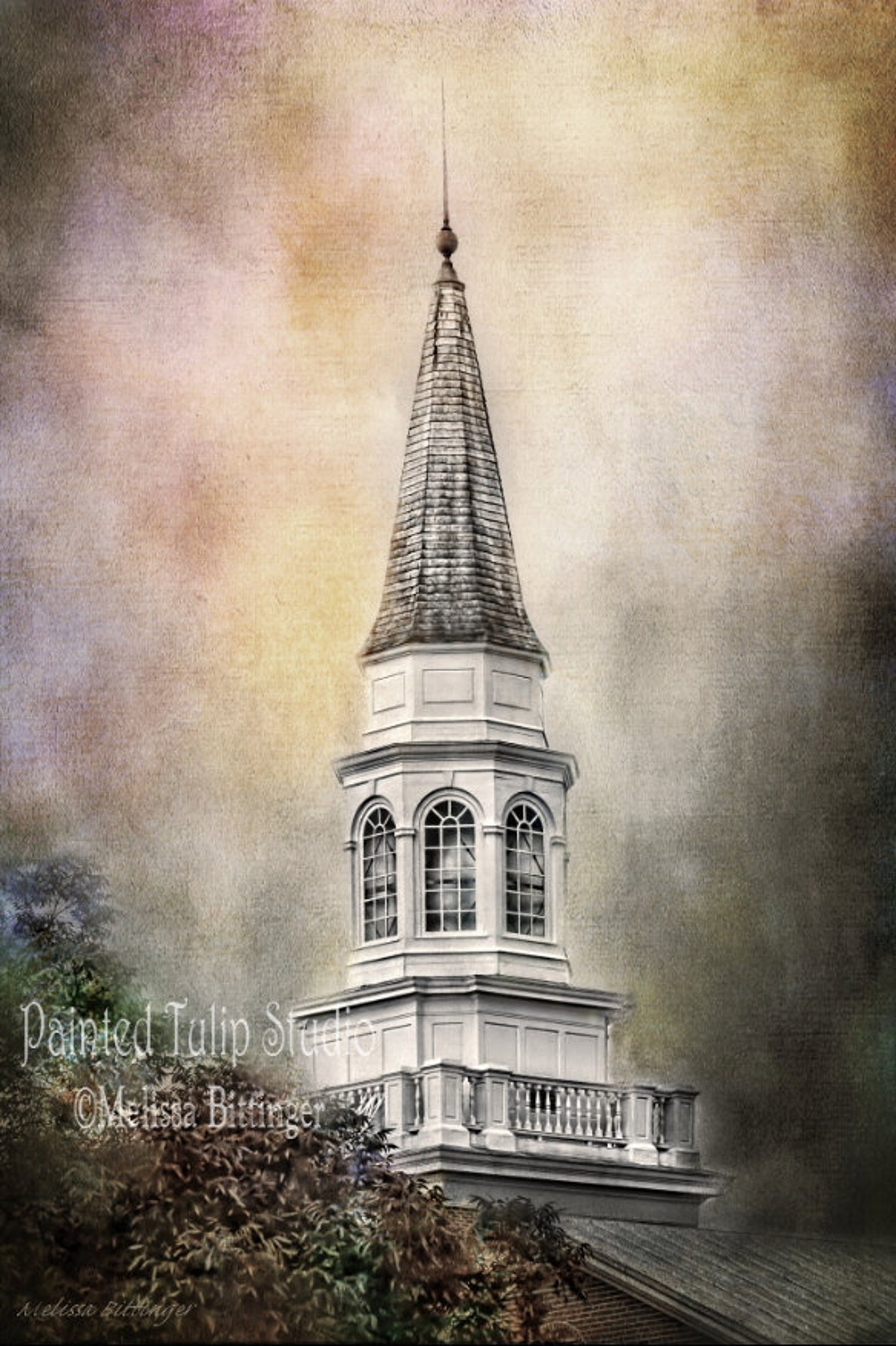 Church Steeple Bell Tower and Catwalk Religious Architecture - Etsy