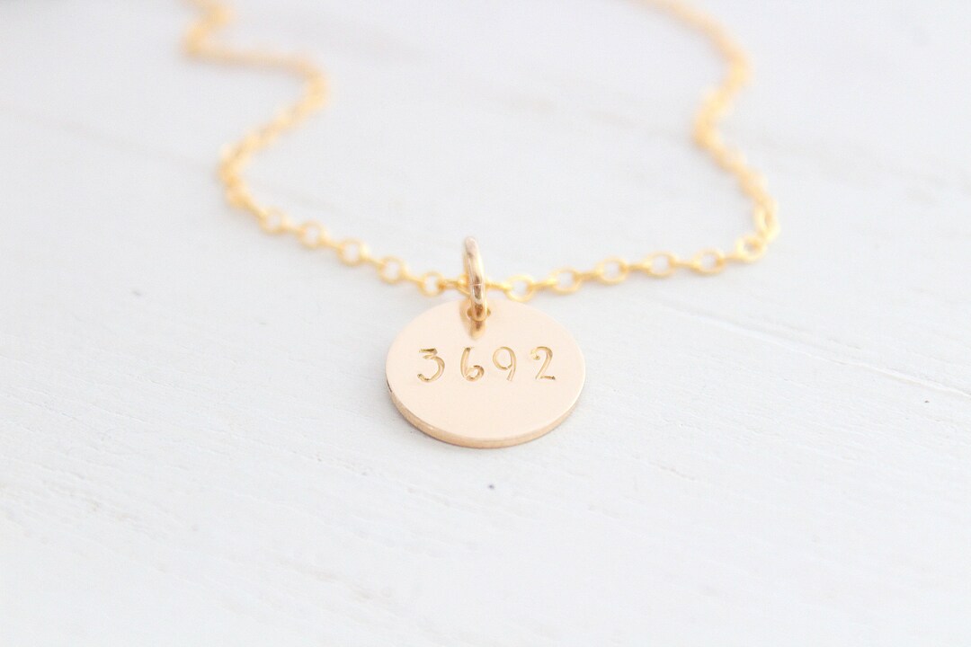 Police Necklace for Women, Police Wife Necklace, Badge Number Necklace ...