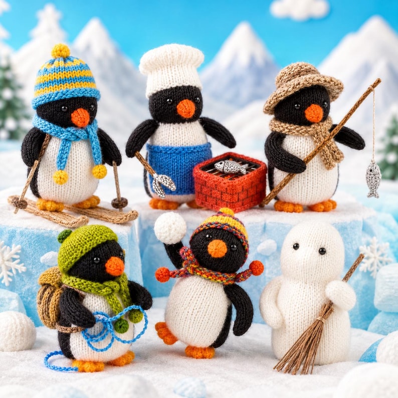 50+ Knitted Toy Patterns Bundle PDF | Dolls Animals Fairy Tale ...