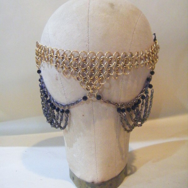 Chainmail Headdress - Etsy