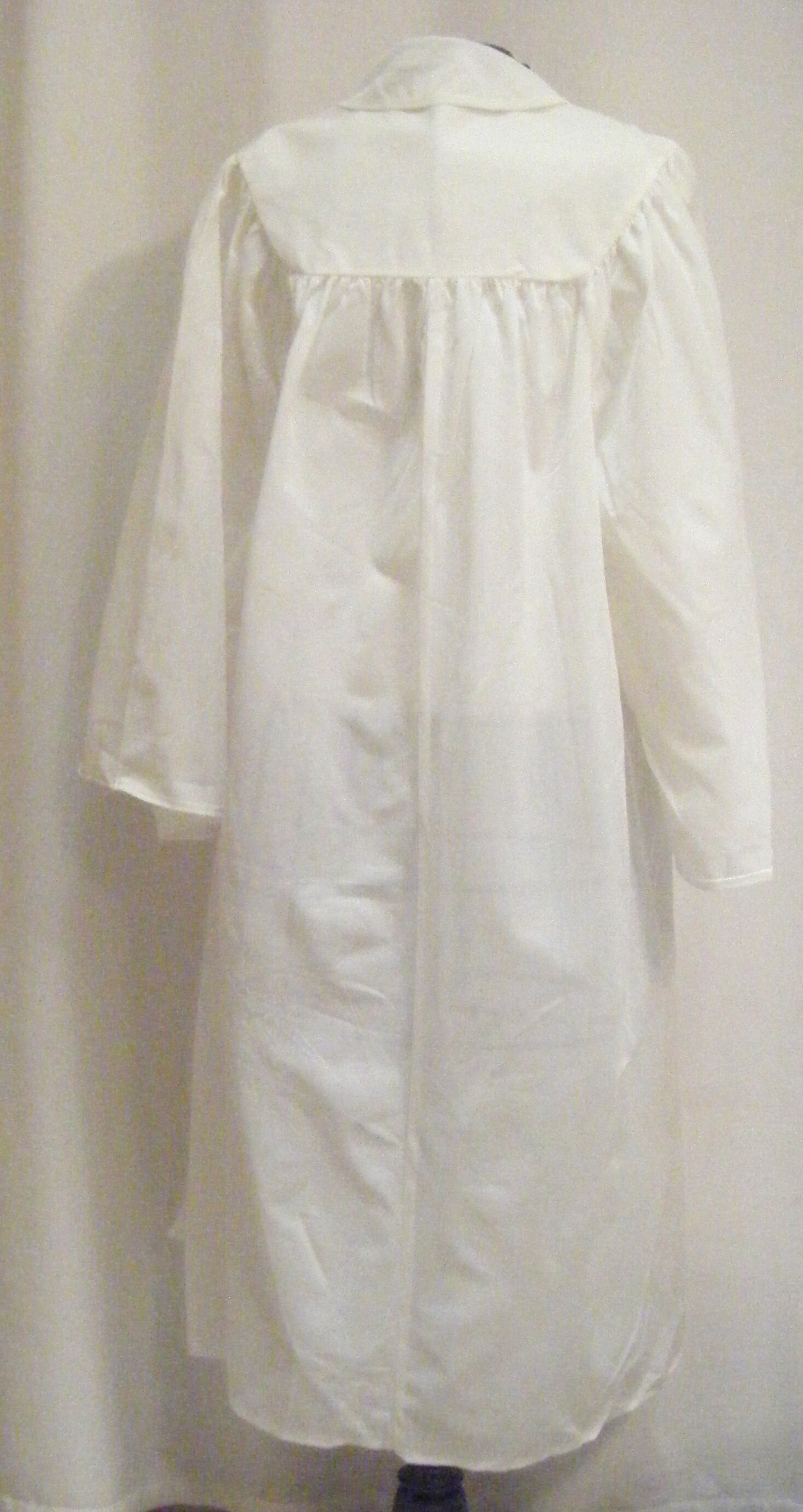 Vintage Graduation Cap and Gown White Costume Unisex - Etsy