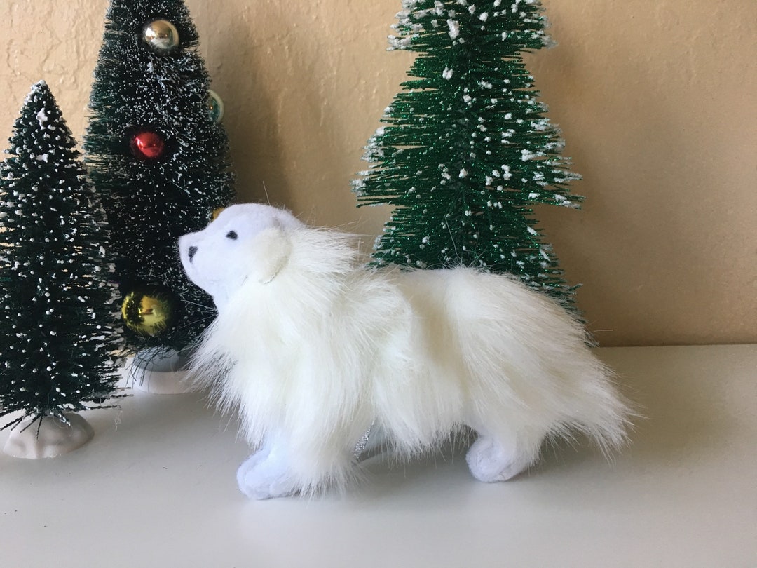 Great Pyrenees Ornament - Handmade Christmas Ornament - Felt Great ...