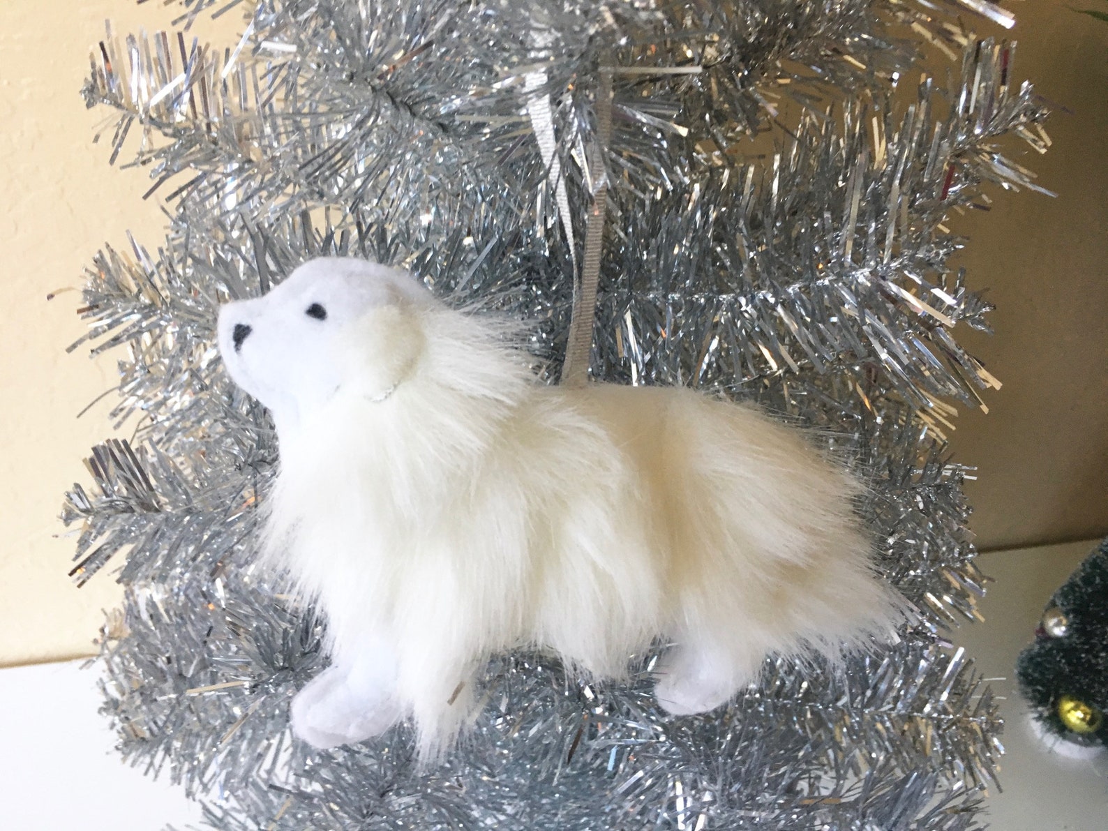 Great Pyrenees Ornament - Handmade Christmas Ornament - Felt Great ...