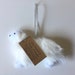 Great Pyrenees Ornament Handmade Christmas Ornament Felt - Etsy
