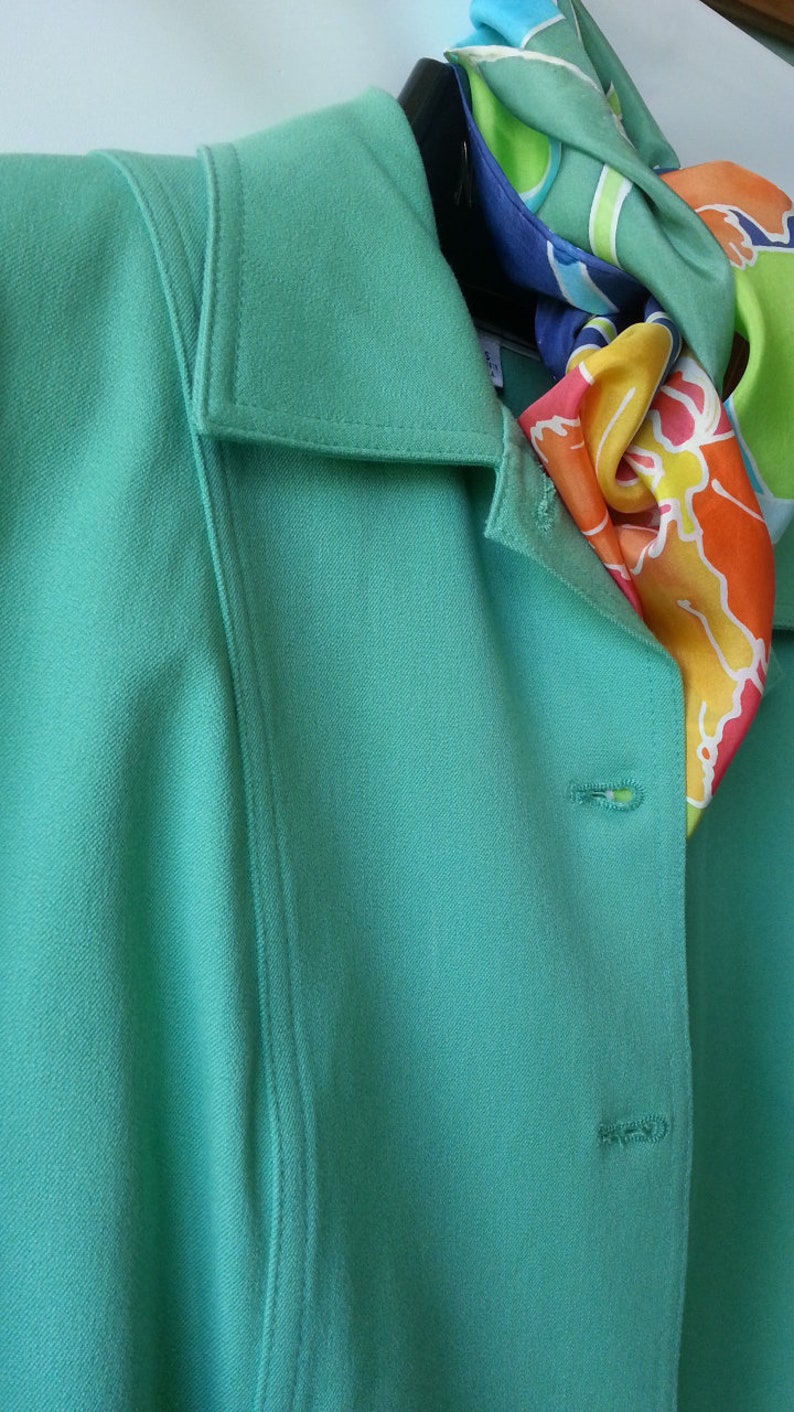 St. John Sport Fresh Green Jacket Gorgeous Spring Jacket From - Etsy