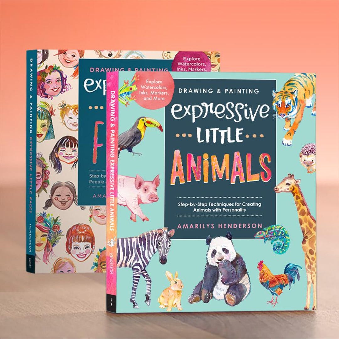 Drawing and Painting Expressive Little Faces and Animals ...