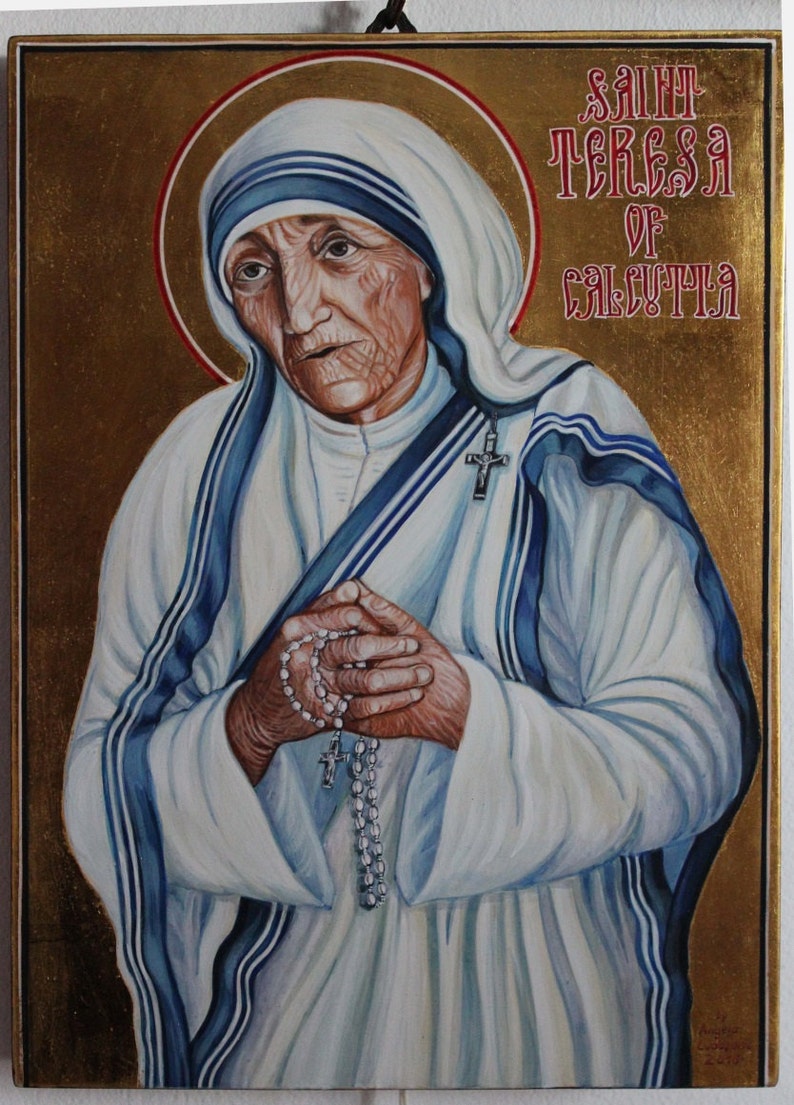 Saint Teresa of Calcutta Mother Teresa Teresa of Kolkata - Etsy Singapore Saint Teresa of Calcutta Mother Teresa Teresa of Kolkata - Etsy Singapore